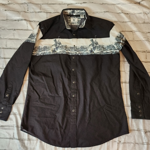 Shirts | Corral West Ranch Wear Mens Shirt | Poshmark